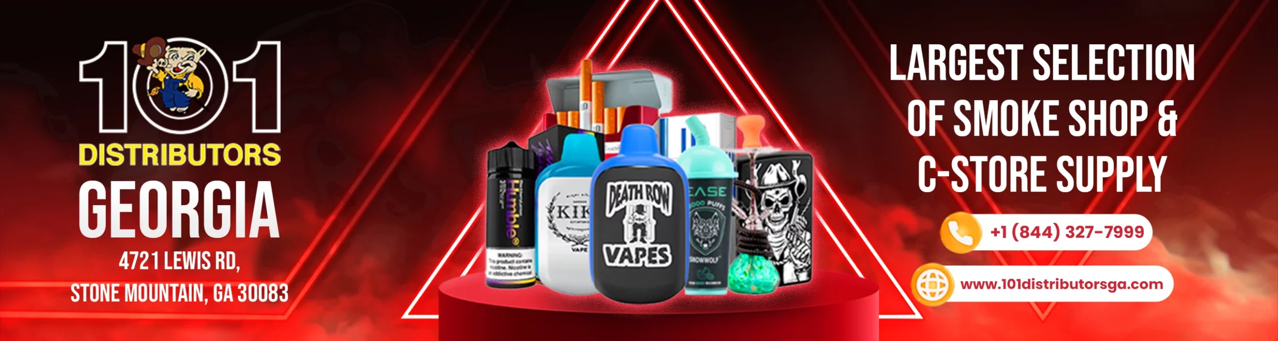 101Distributors | Largest Collection of C-Store & Vape Store
