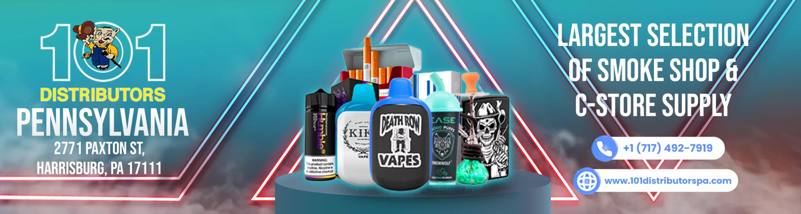 101Distributors | Largest Collection of C-Store & Vape Store